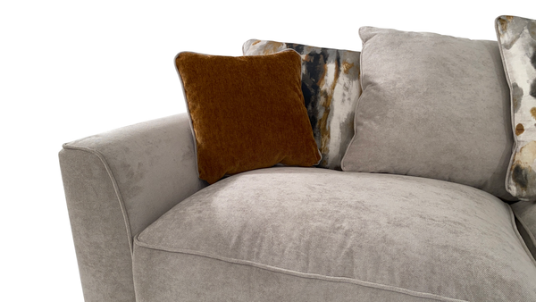 Foster Right Hand Facing Scatter Back Chaise Corner Sofa | Fabb Furniture