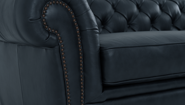Savannah Leather 2 Seater Sofa | Fabb Furniture