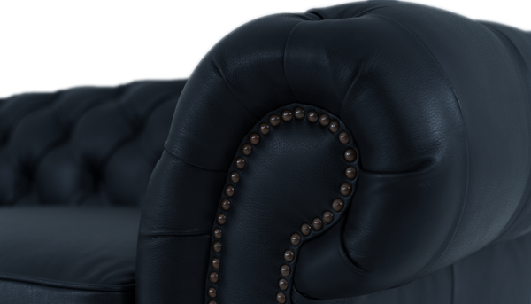 Savannah Leather 2 Seater Sofa | Fabb Furniture