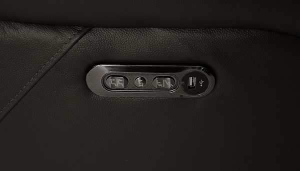 James Power Recliner Leather Armchair | Fabb Furniture