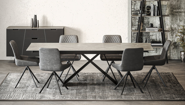 Zeta 1.4m - 2.1m Motion Dining Table | Fabb Furniture