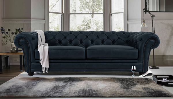 Savannah Leather 2 Seater Sofa | Fabb Furniture