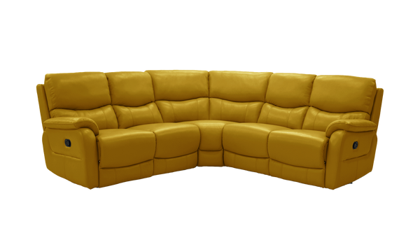 Evelyn Large Power Corner Leather Sofa | Fabb Furniture