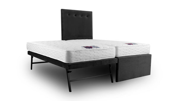 Tandem Guest Bed with Two 1000 Pocket Sprung Mattresses | Fabb Furniture